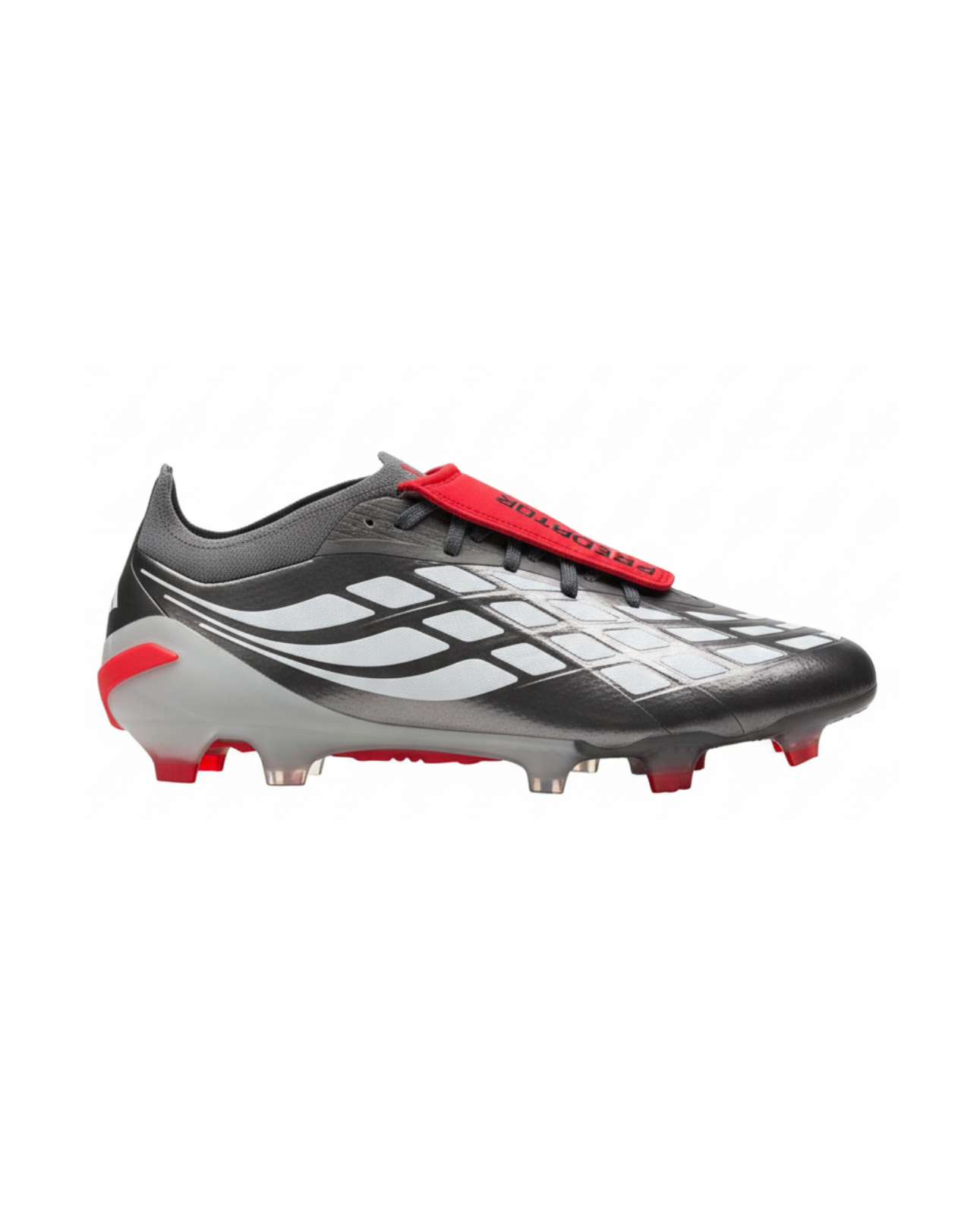 Adidas Predator Elite Foldover FG Grey With Lace | The Dribble Store